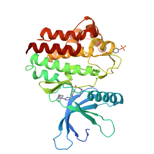 RCSB PDB - 6VNE: JAK2 JH1 in complex with Fedratinib