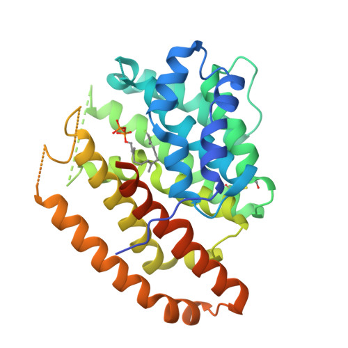 RCSB PDB - 6WKF: Crystal structure of pentalenene synthase mutant F76Y ...
