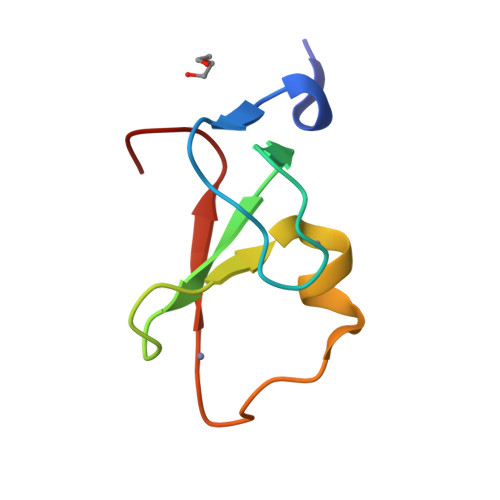 RCSB PDB - 6WW3: Crystal structure of HERC2 ZZ domain in complex with ...