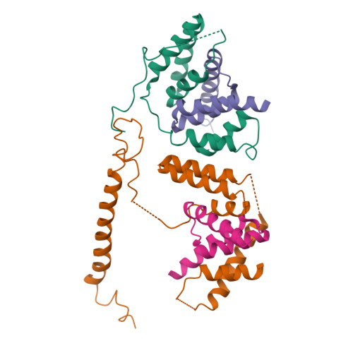 RCSB PDB - 6X0U: Structure of MZT1/GCP3-NHD and MZT1/GCP6-NHD in the ...