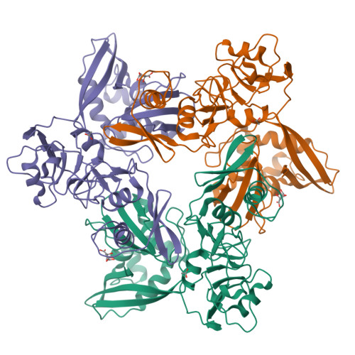 RCSB PDB - 6XDH: Crystal Structure of NendoU (Uridylate-specific ...