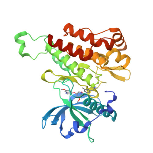 RCSB PDB - 6XVJ: Crystal structure of the KDR (VEGFR2) kinase domain in ...