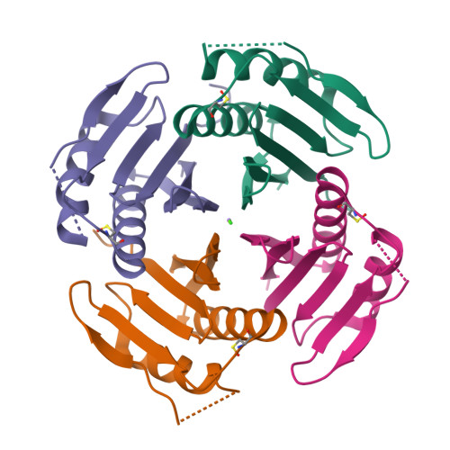 RCSB PDB - 6XYD: Crystal structure of Q4D6Q6, a conserved kinetoplastid ...