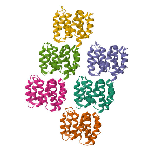 RCSB PDB - 6Z5J: Arrangement of the matrix protein M1 in influenza A ...