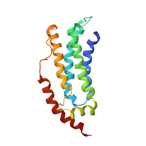 RCSB PDB - 6ZLE: Solution structure of unliganded MLKL executioner domain