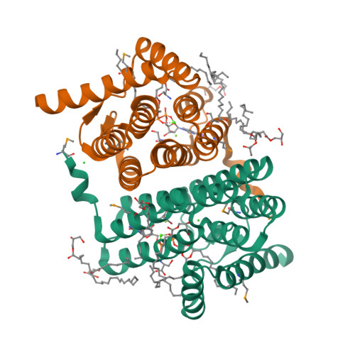 RCSB PDB - 7B1L: Crystal structure of phosphatidyl serine synthase (PSS ...