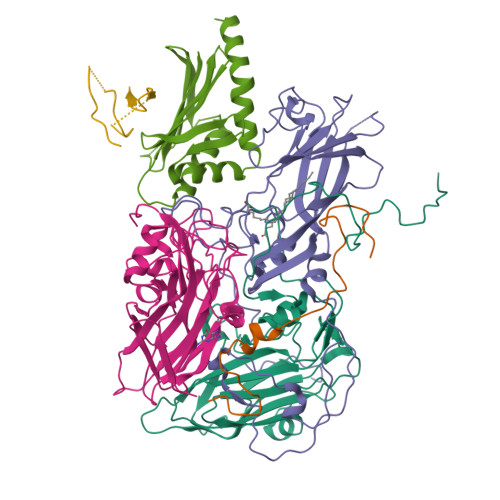 RCSB PDB - 7B5F: Structure of echovirus 18 in complex with neonatal Fc ...