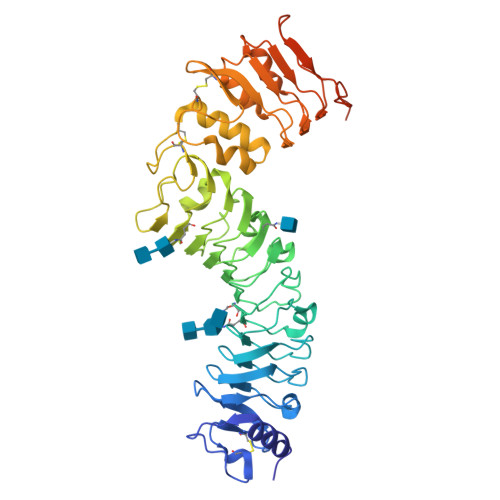 RCSB PDB - 7BRC: Crystal structure of the TMK3 LRR domain