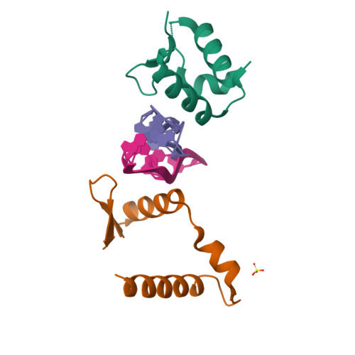 RCSB PDB - 7C0I: Crystal structure of chimeric mutant of E3L in complex ...