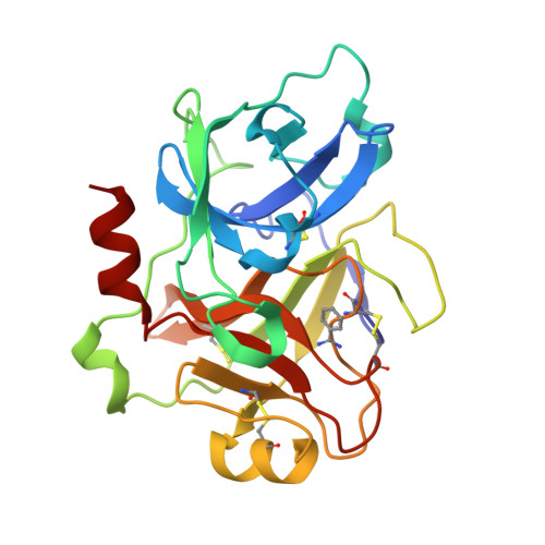 RCSB PDB - 7CJ1: The crystal structure of FXIa serine protease domain ...
