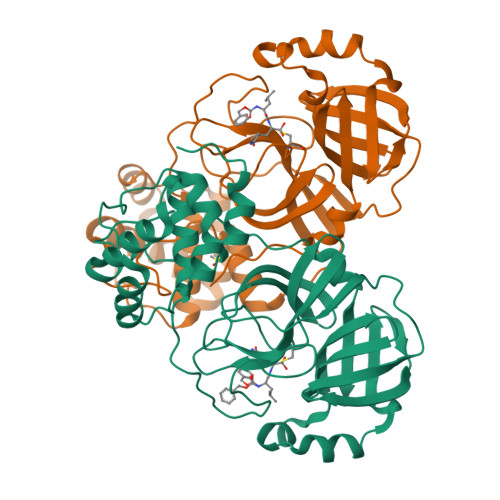 RCSB PDB - 7D1M: CRYSTAL STRUCTURE OF THE SARS-CoV-2 MAIN PROTEASE ...