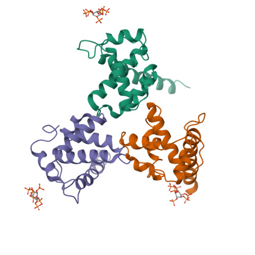 RCSB PDB - 7E1I: Crystal structure of Pr55Gag-matrix domain in complex ...