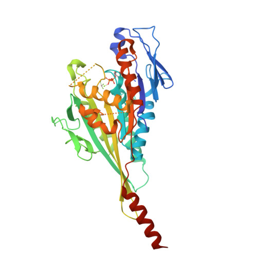 RCSB PDB - 7EOB: Crystal structure of KIF1A Motor-Neck domain E239K ...