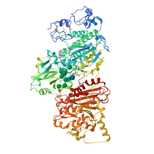 RCSB PDB - 7G4R: Crystal Structure of rat Autotaxin in complex with (3 ...