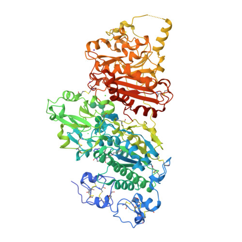 RCSB PDB - 7G79: Crystal Structure of rat Autotaxin in complex with 1 ...