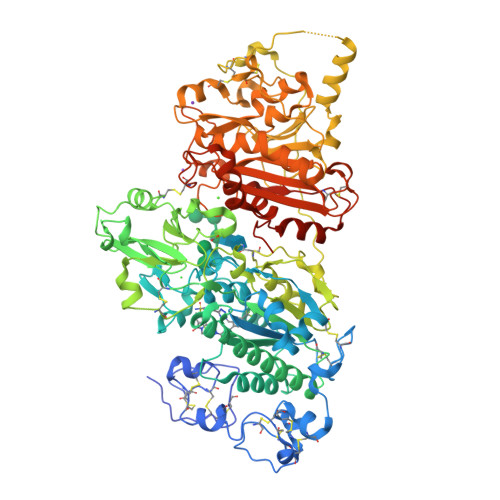 RCSB PDB - 7G7J: Crystal Structure of rat Autotaxin in complex with 4 ...