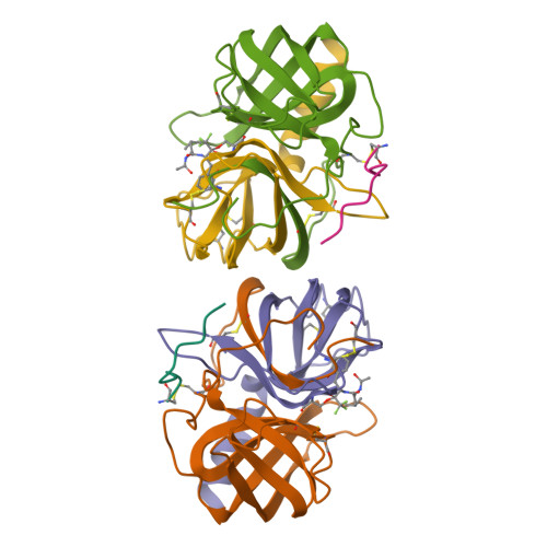 Rcsb Pdb 7gch Structure Of Chymotrypsin Trifluoromethyl Ketone