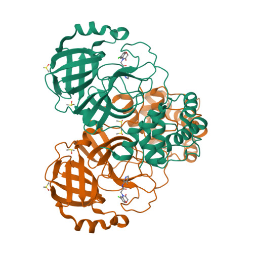 RCSB PDB - 7GCK: Group deposition SARS-CoV-2 main protease in complex ...