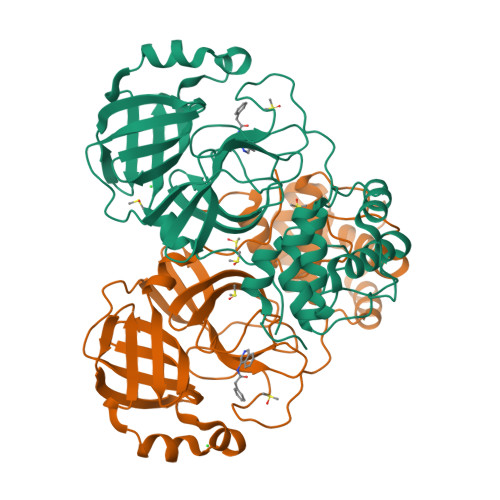 RCSB PDB - 7GID: Group deposition SARS-CoV-2 main protease in complex ...