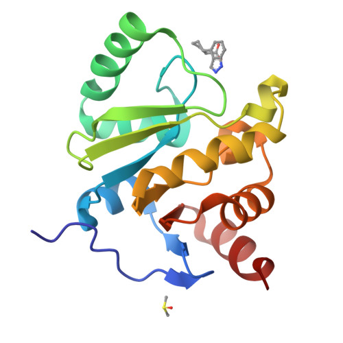 RCSB PDB - 7IJN: Group deposition of SARS-CoV-2 NSP3 Macrodomain in complex with inhibitors from ...