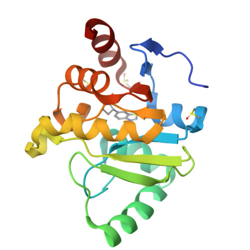 RCSB PDB - 7IJS: Group deposition of SARS-CoV-2 NSP3 Macrodomain in complex with inhibitors from ...