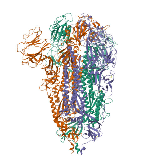 RCSB PDB - 7L7K: Cryo-EM structure of protein encoded by vaccine ...