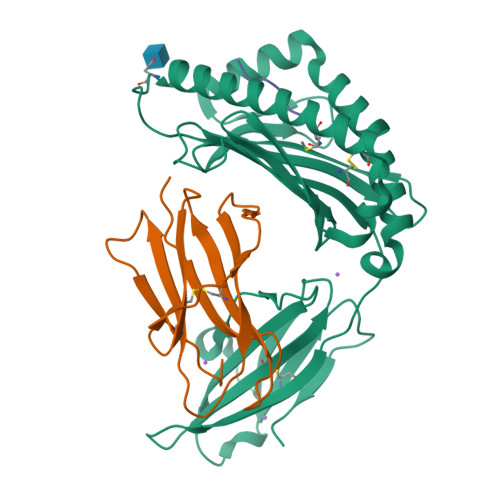 RCSB PDB - 7LFK: MODEL OF MHC CLASS Ib H2-M3 WITH MOUSE ND1 N-TERMINAL ...