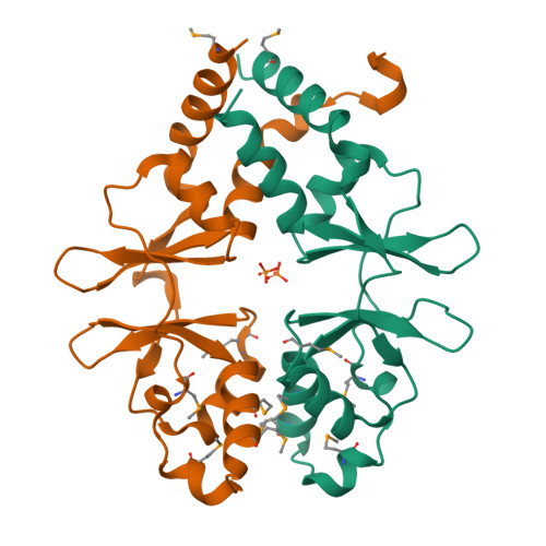 RCSB PDB - 7LZG: CRYSTAL STRUCTURE OF CBS DOMAIN PROTEIN FROM ...