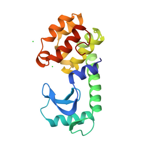 RCSB PDB - 7LZM: COMPARISON OF THE CRYSTAL STRUCTURE OF BACTERIOPHAGE ...