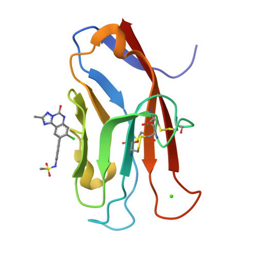 RCSB PDB - 7M3Z: Structure of TIM-3 in complex with N-(4-(8-chloro-2 ...