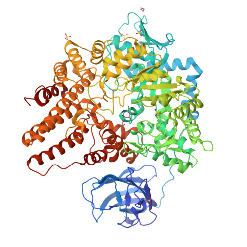 RCSB PDB - 7MFK: Structure of the Clostridium perfringens GH89 in ...