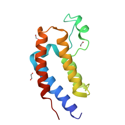 RCSB PDB - 7MRC: Crystal structure of the first bromodomain (BD1) of ...