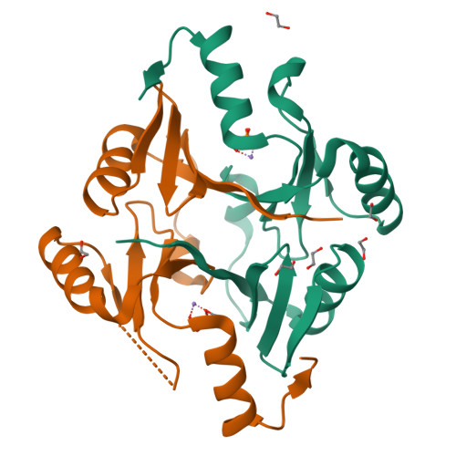 RCSB PDB - 7N7G: Crystal Structure of FosB from Enterococcus faecium ...