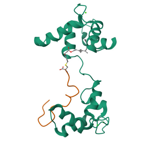 RCSB PDB - 7NQC: Calmodulin extracts the Ras family protein RalA from ...