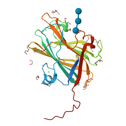 RCSB PDB - 7NWQ: A carbohydrate binding module family 9 (CBM9) from ...