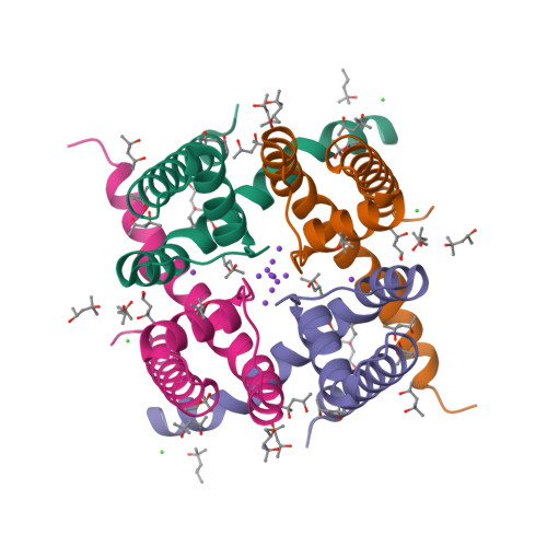 RCSB PDB - 7OPH: NaK S-DI mutant with Na+ and K+