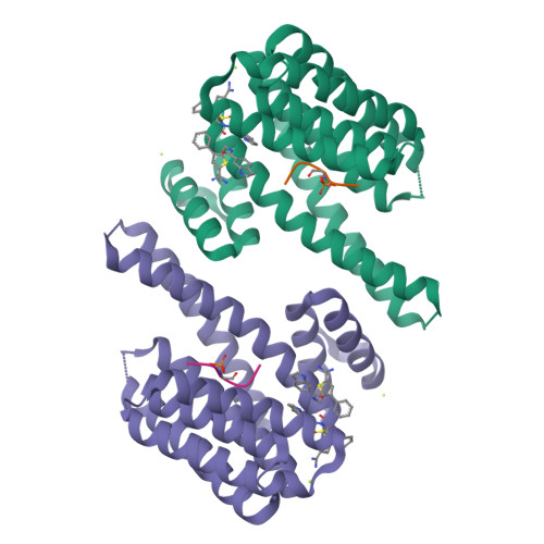 RCSB PDB - 7OQW: Ternary complex of 14-3-3 sigma, Amot-p130 ...