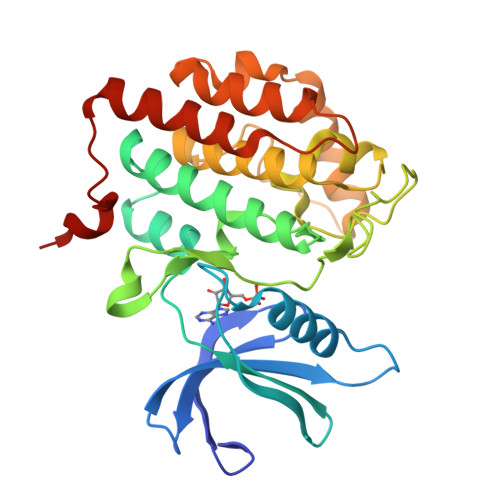 RCSB PDB - 7P7H: Crystal structure of Casein Kinase I delta (CK1d) with ...