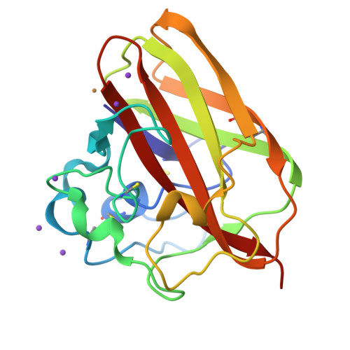 RCSB PDB - 7PB6: Structure of LPMO domain of colonization factor GbpA ...
