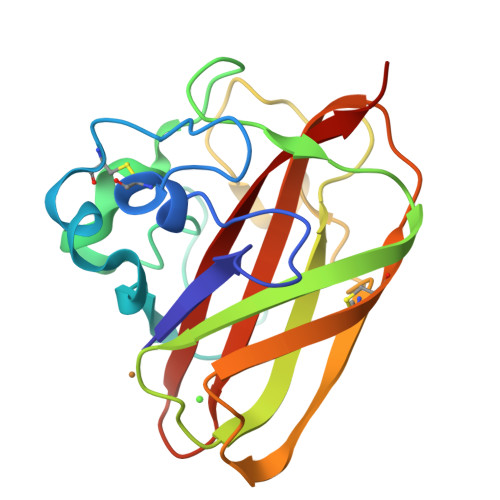 RCSB PDB - 7PB7: Structure of LPMO domain of colonization factor GbpA ...