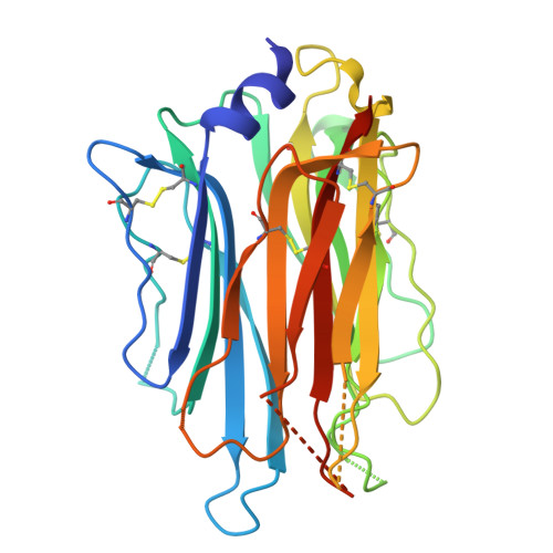RCSB PDB - 7PLN: Structure of the APCbeta domain of Plasmodium vivax ...