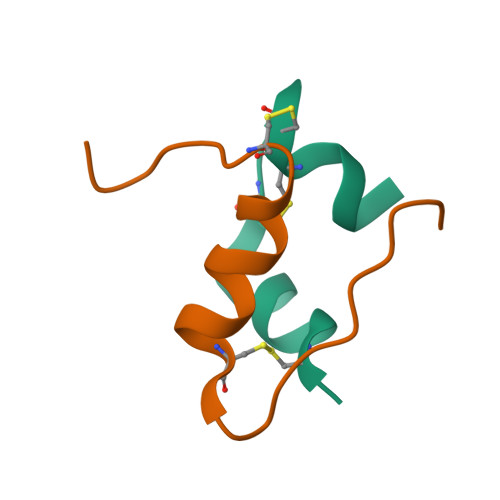 RCSB PDB - 7QAC: The T2 structure of polycrystalline cubic human insulin
