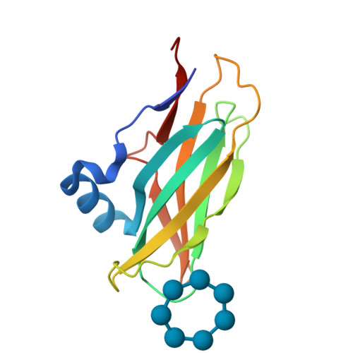 RCSB PDB - 7QFA: Monoclinic crystal structure of PTG CBM21 in complex ...