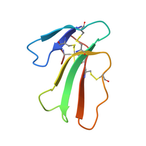 RCSB PDB - 7QHI: Crystal structure of cytotoxin 13 from Naja naja ...