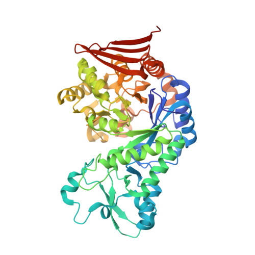 RCSB PDB - 7QQJ: Sucrose phosphorylase from Jeotgalibaca ciconiae