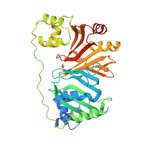 RCSB PDB - 7QXV: Crystal Structure of Haem-Binding Protein HemS Mutant ...