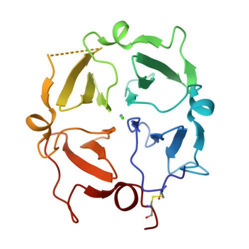 RCSB PDB - 7RJ9: Crystal structure of the Vitronectin hemopexin-like ...