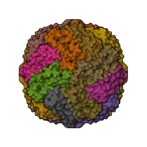 RCSB PDB - 7RZX: Crystal Structure of Ferritin grown by microbatch ...