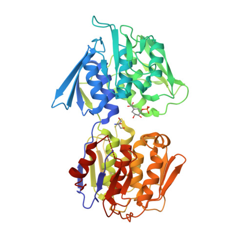 RCSB PDB - 7TBU: Crystal structure of the 5-enolpyruvate-shikimate-3 ...
