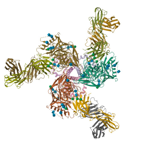 RCSB PDB - 7TCN: Cryo-EM structure of CH235.12 in complex with HIV-1 ...